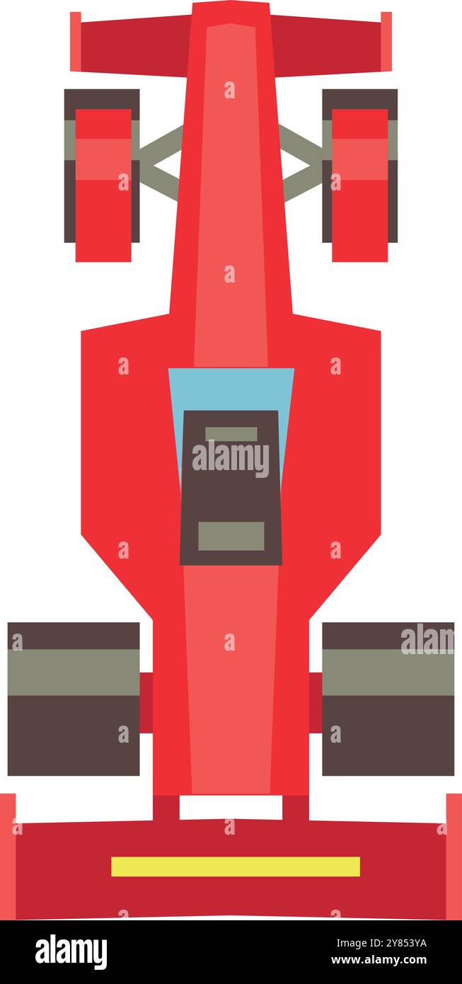 Racing car toy color icon. Motor sport vehicle Stock Vector Image & Art ...