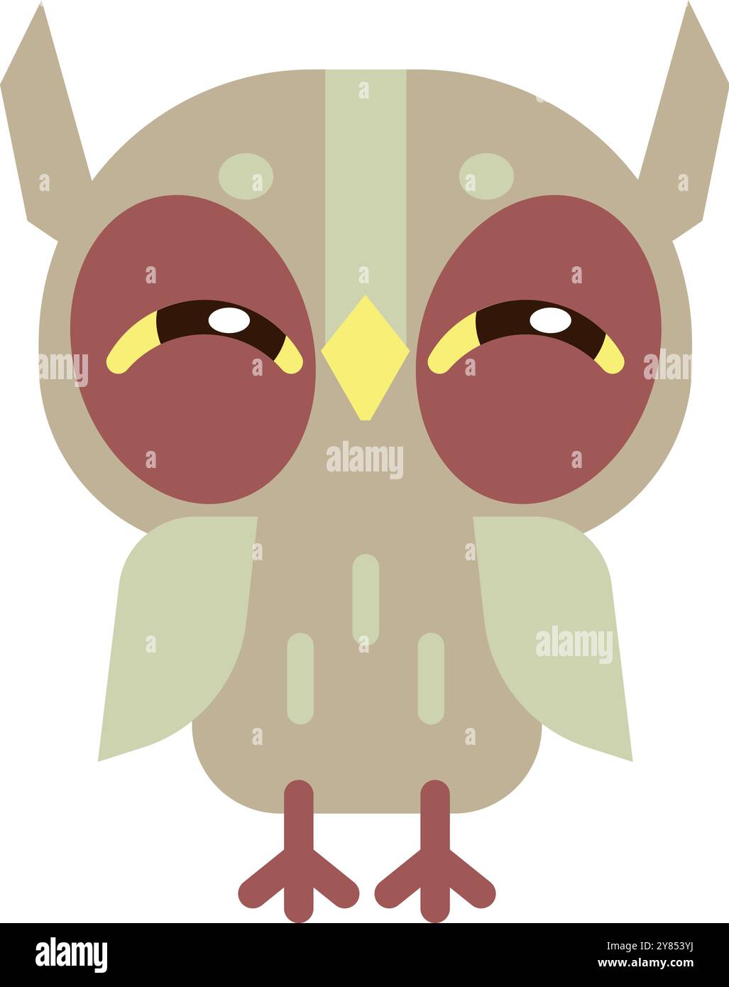 Tired bird Stock Vector Images - Alamy
