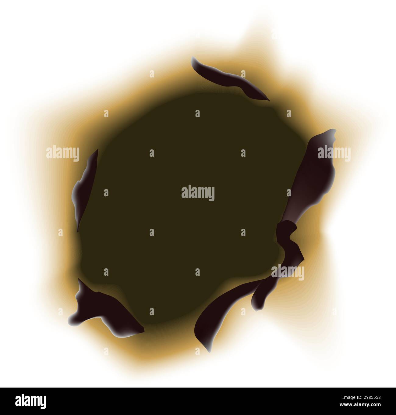 Fire scorched Cut Out Stock Images & Pictures - Alamy