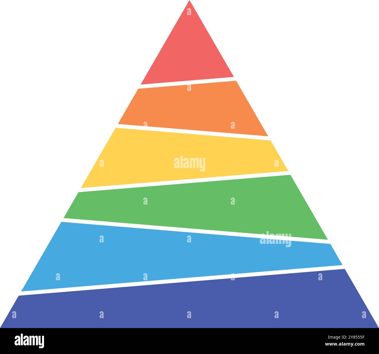 Pyramid chart color element. Infographic level diagram Stock Vector ...