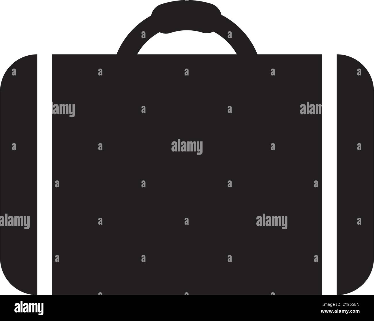 suitcase icon vector illustration logo design Stock Vector Image & Art ...