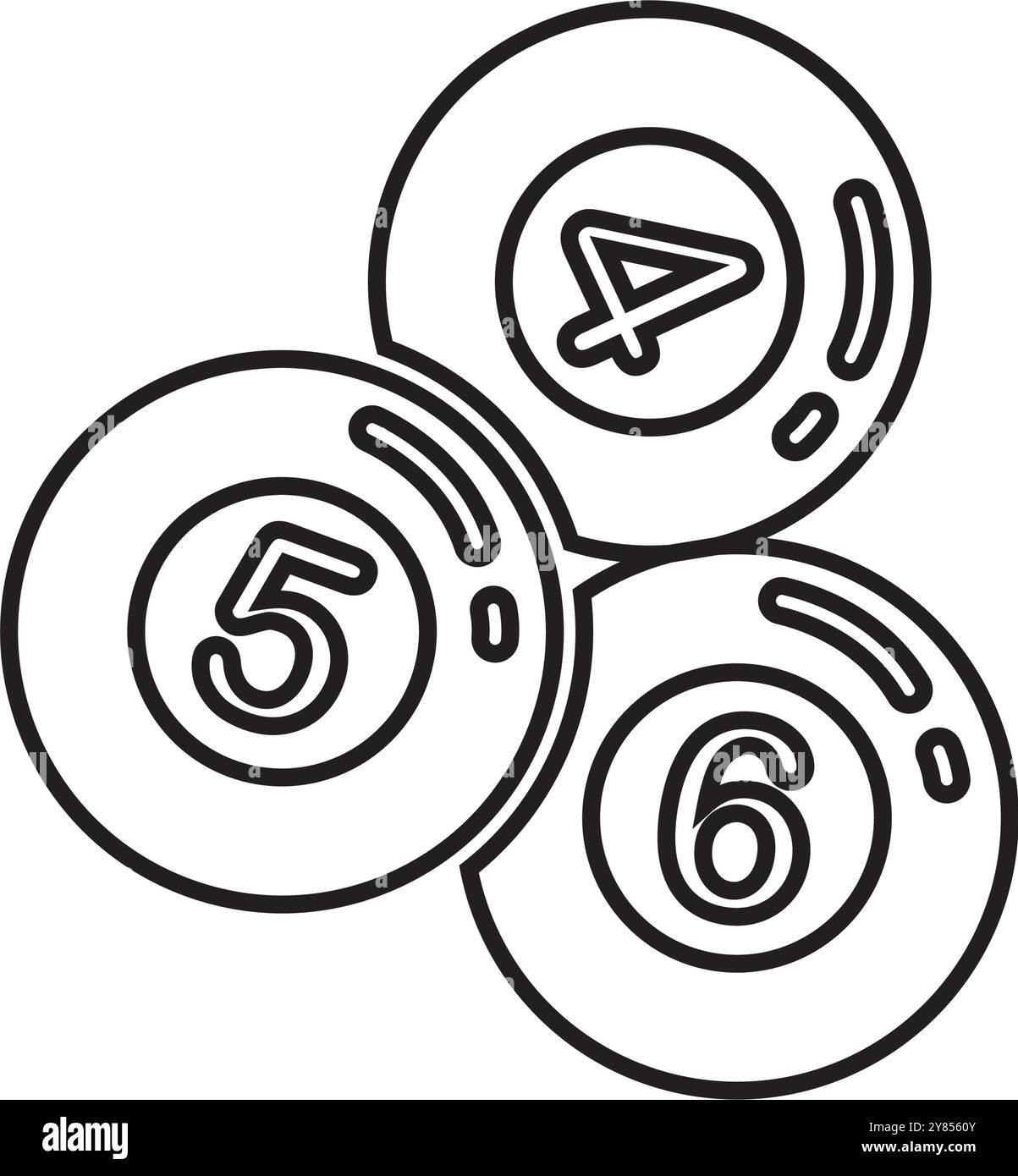 billiard icon vector illustration logo design Stock Vector Image & Art ...