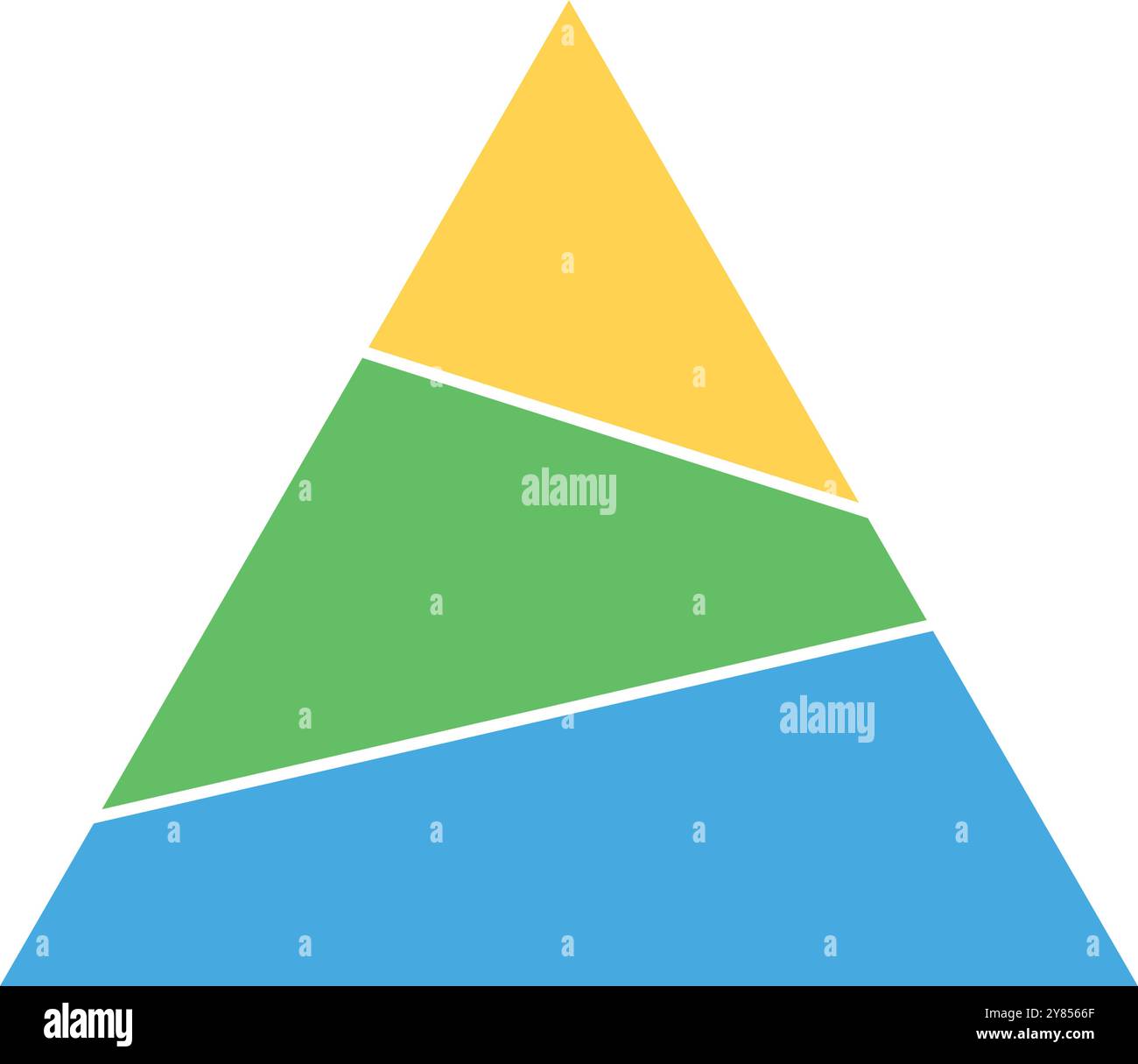 Infographic pyramid chart. Color step diagram layout Stock Vector Image ...