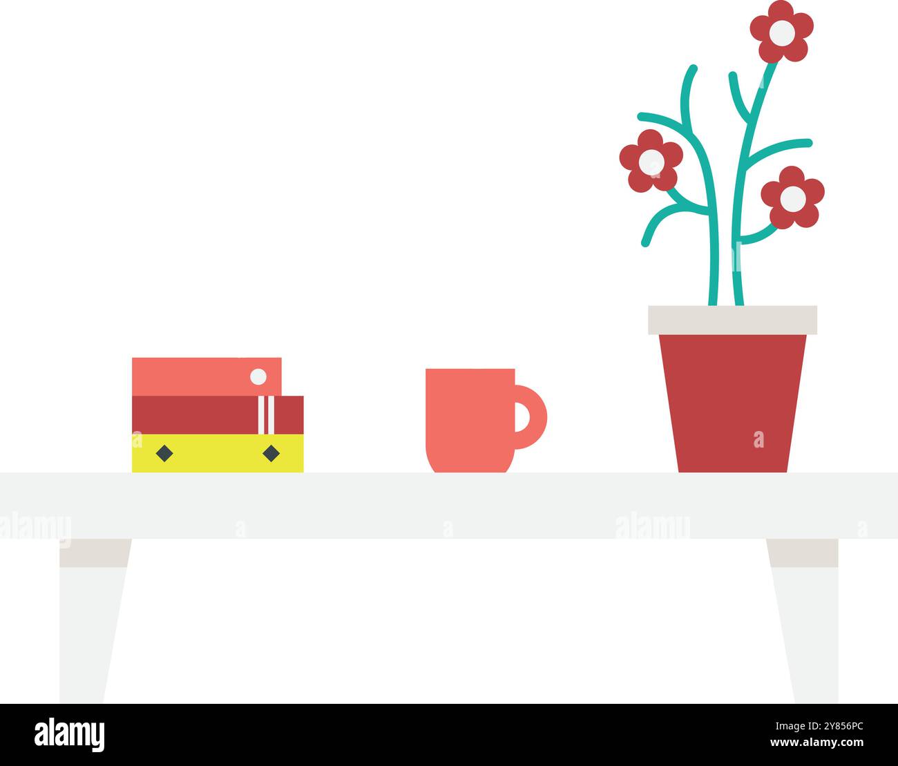 Coffee table color icon. Living room furniture Stock Vector Image & Art ...