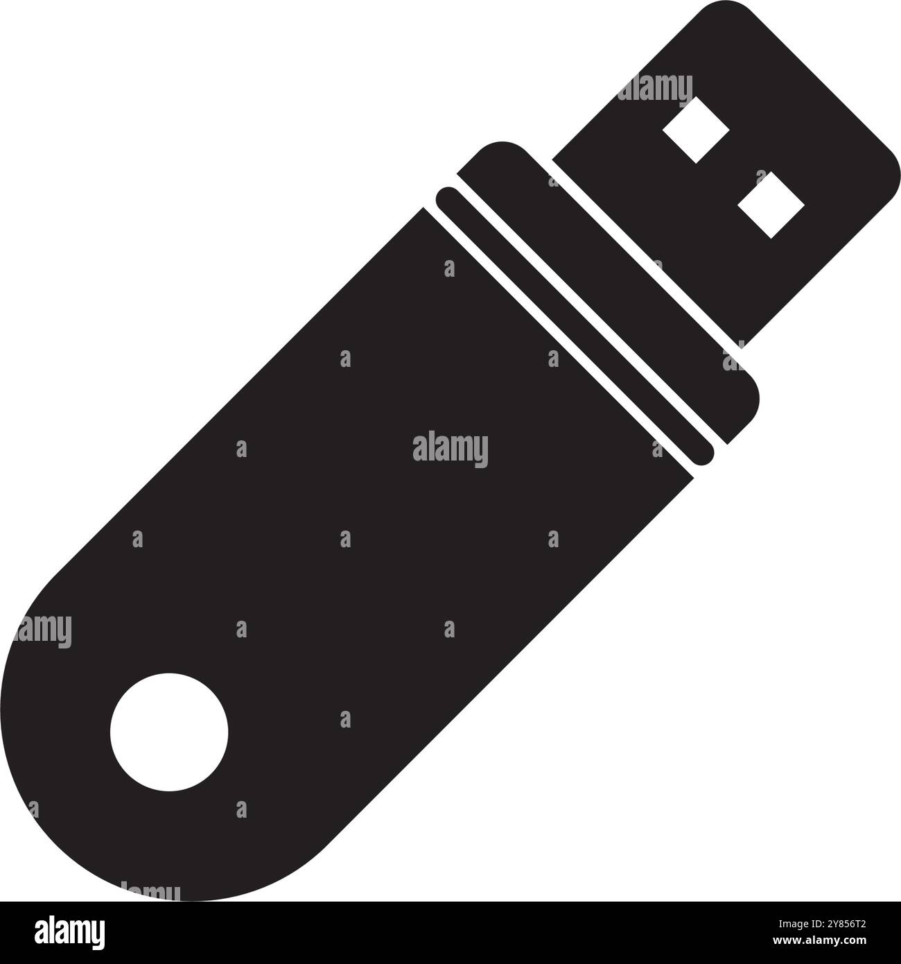 Usb logo design Cut Out Stock Images & Pictures - Alamy