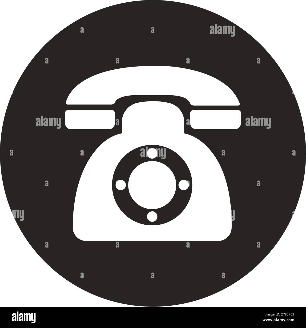 phone icon vector illustration logo design Stock Vector Image & Art - Alamy