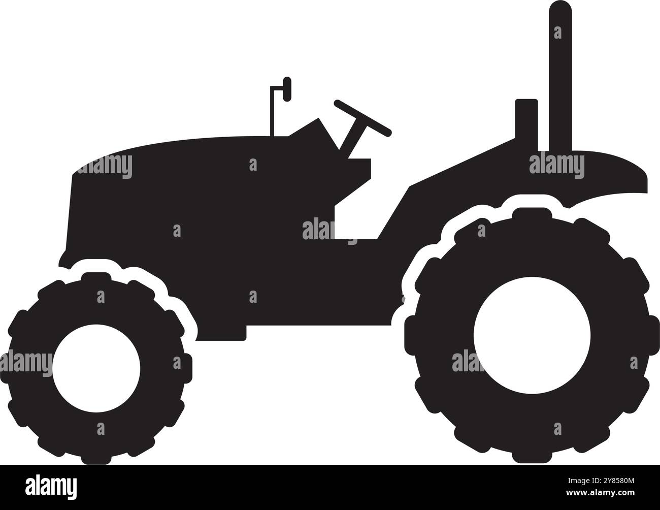 tractor icon vector illustration logo design Stock Vector Image & Art ...