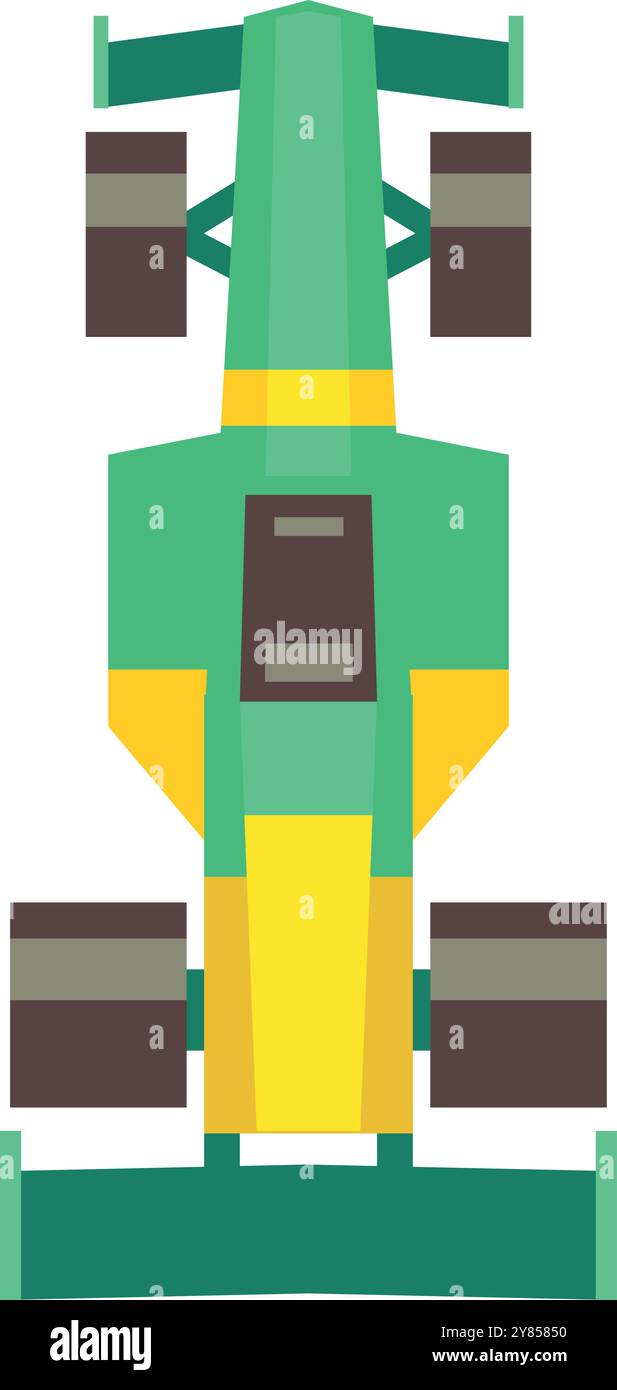 F1 car top view hi-res stock photography and images - Alamy