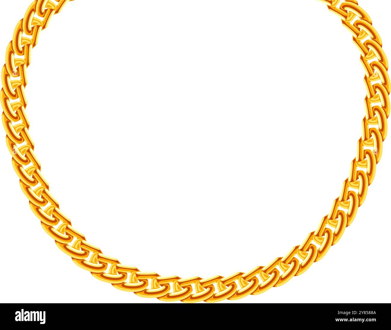 Polished chain Stock Vector Images - Alamy