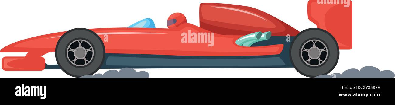 Motor race car driver Cut Out Stock Images & Pictures - Alamy