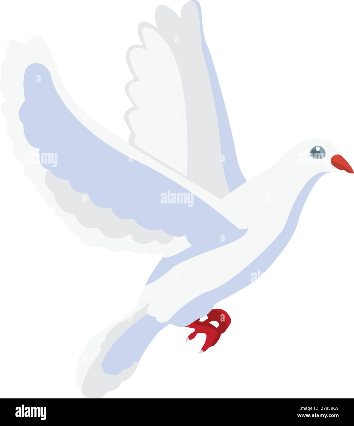 Dove icon cartoon style Stock Vector Images - Alamy
