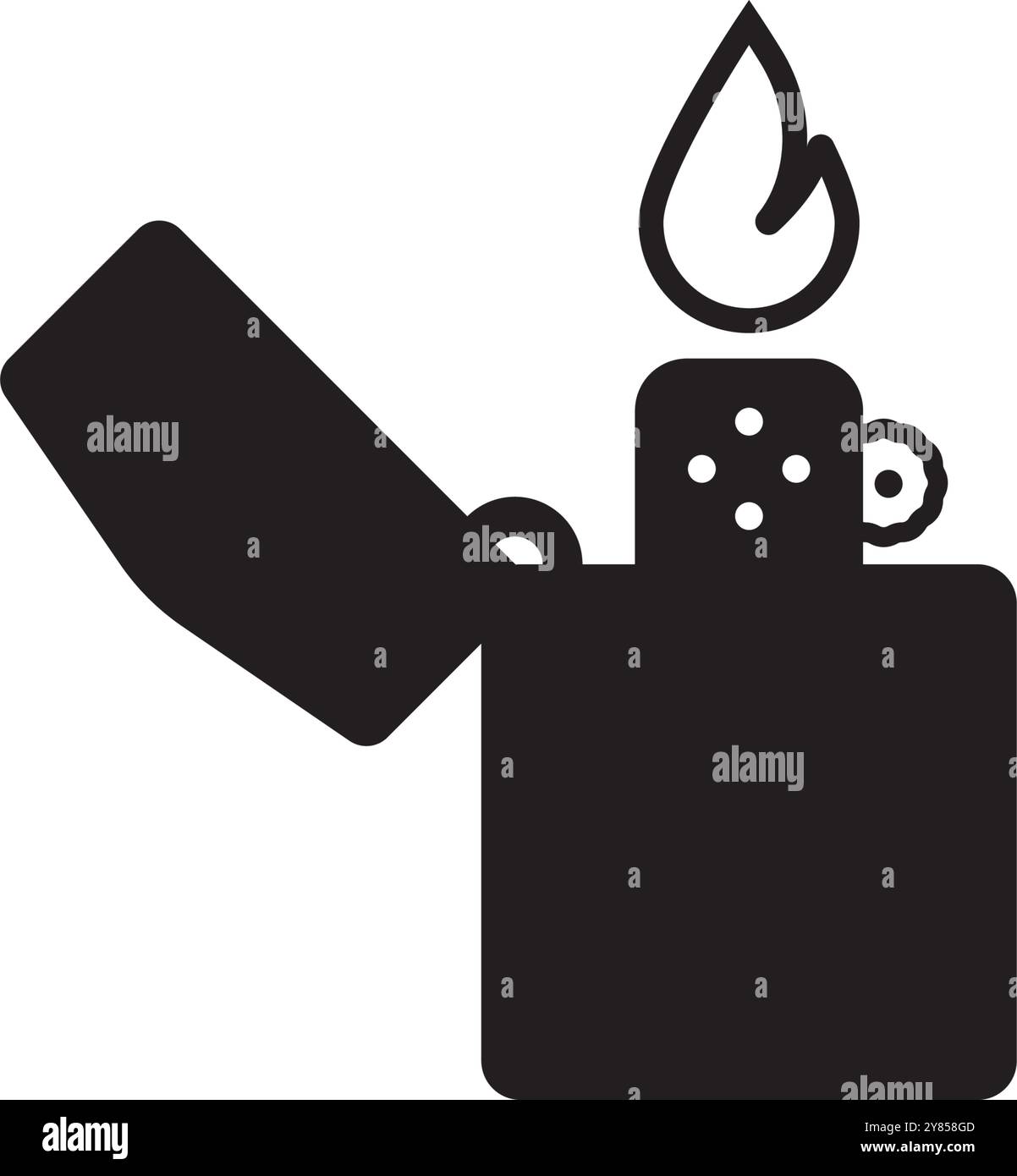 lighter icon vector illustration logo design Stock Vector Image & Art ...