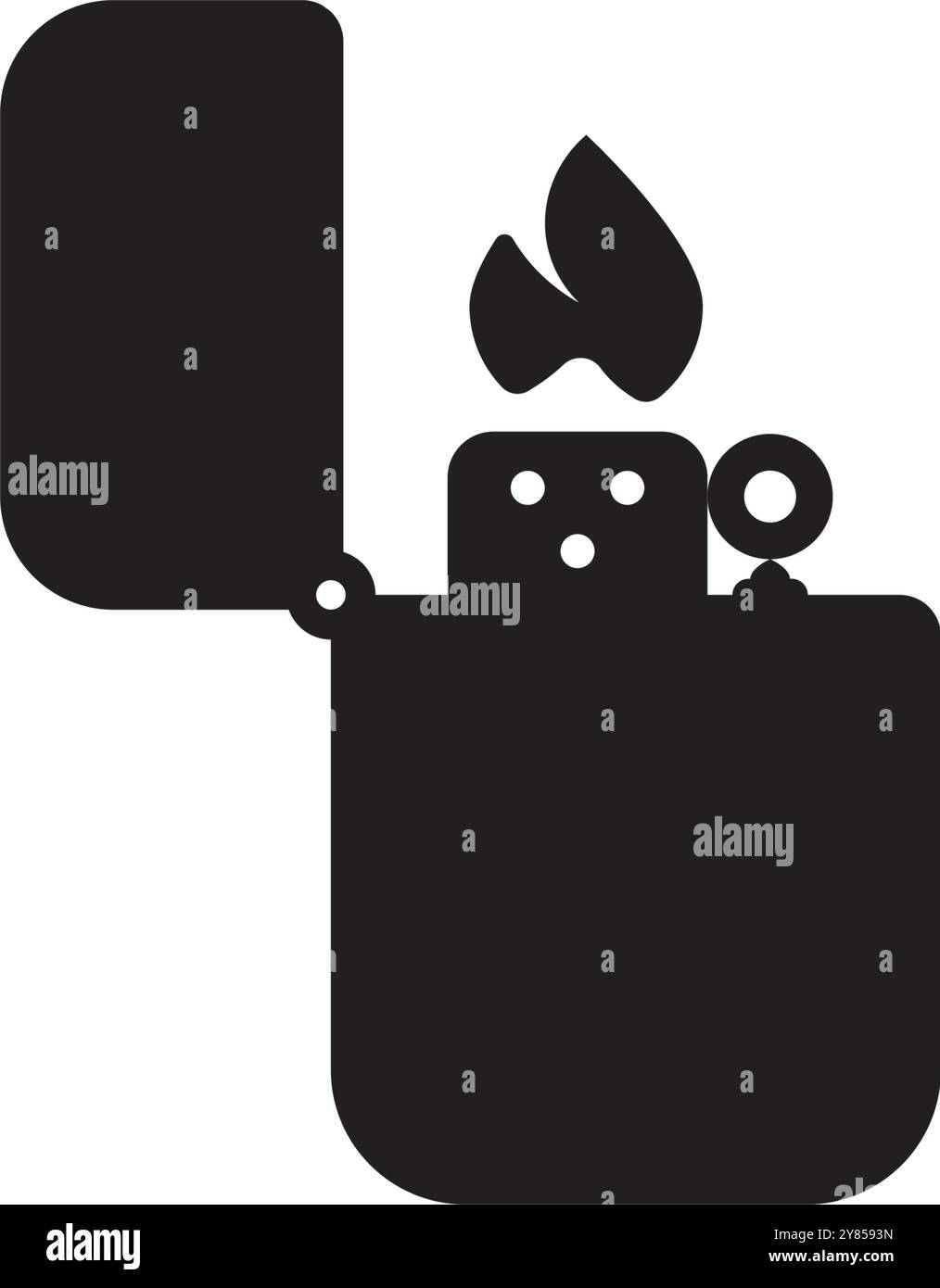 lighter icon vector illustration logo design Stock Vector Image & Art ...