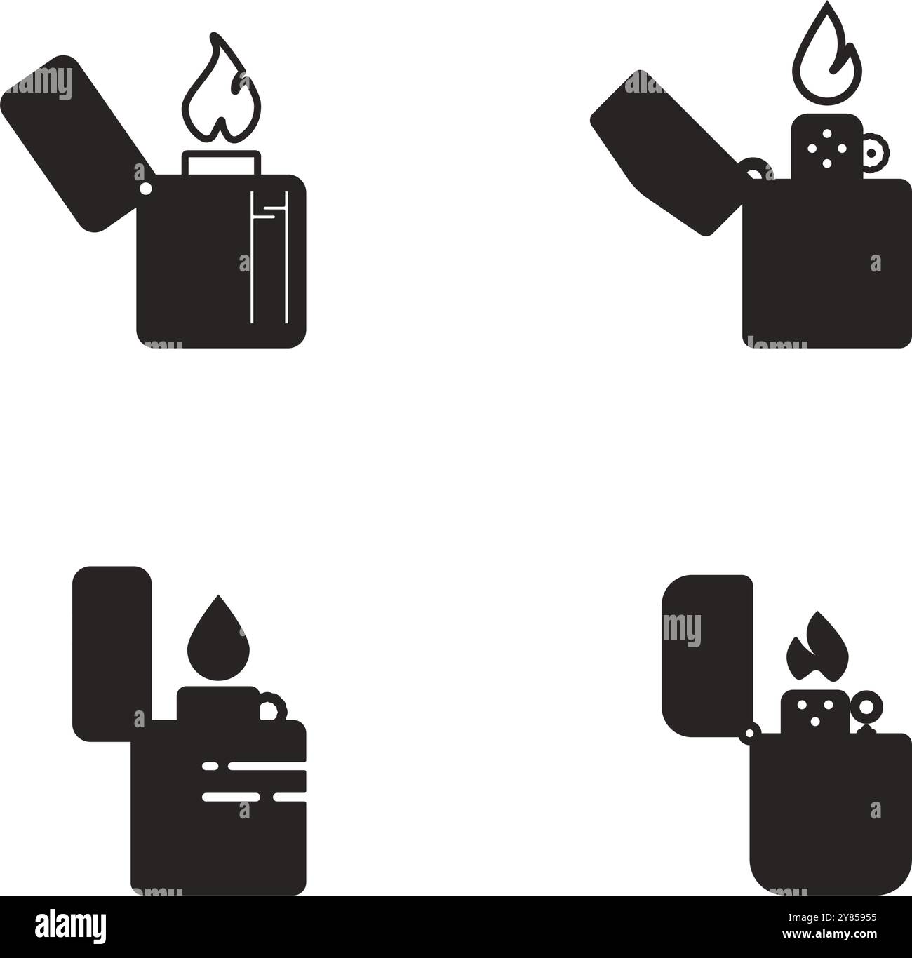 lighter icon vector illustration logo design Stock Vector Image & Art ...