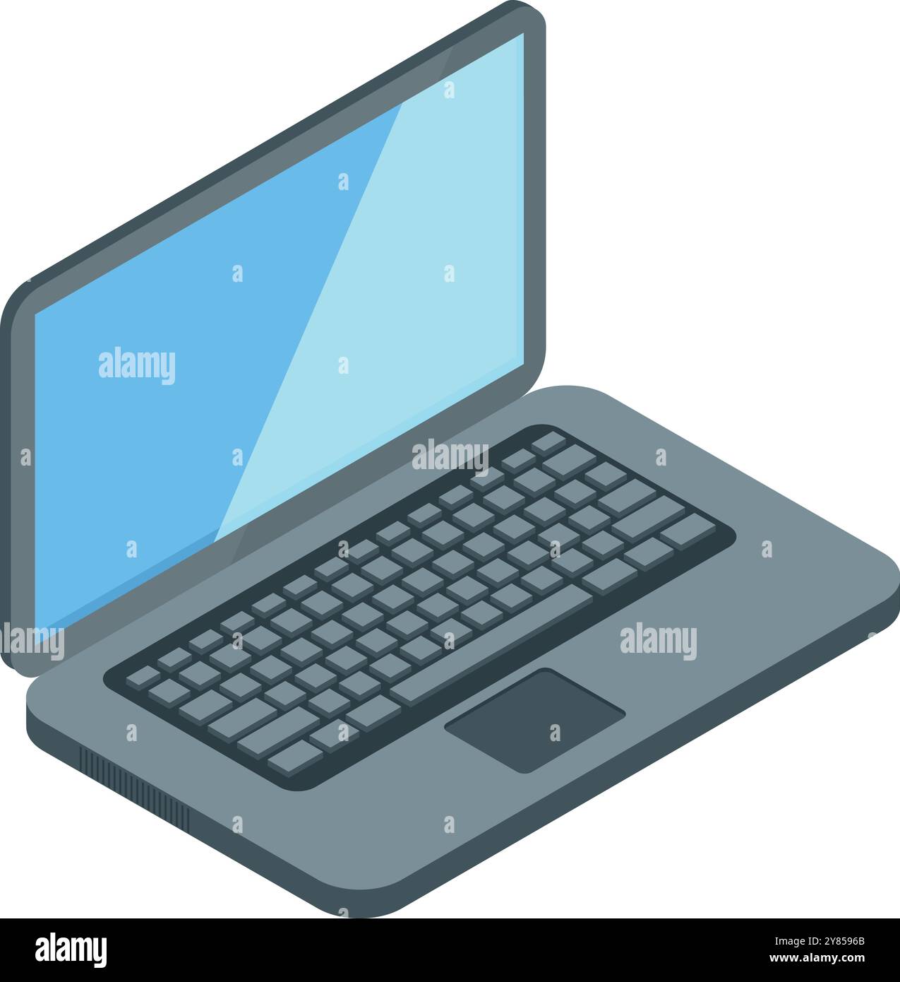 Laptop isometric icon. Computer symbol. Notebook sign Stock Vector ...