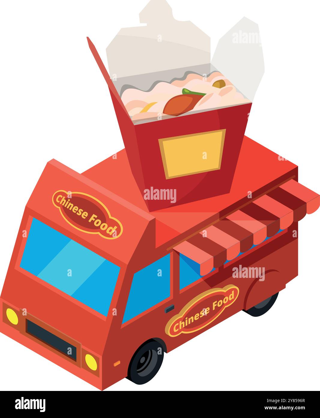 Chinese food icon mobile Cut Out Stock Images & Pictures - Alamy