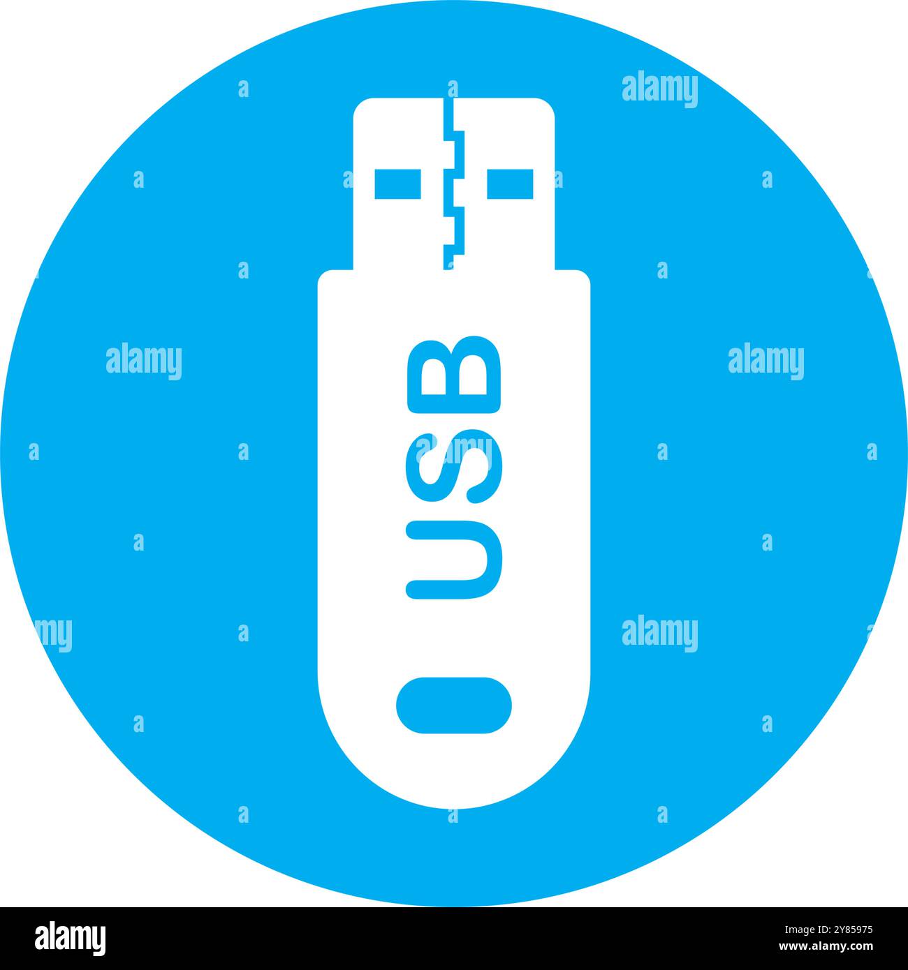 usb icon vector illustration logo design Stock Vector Image & Art - Alamy