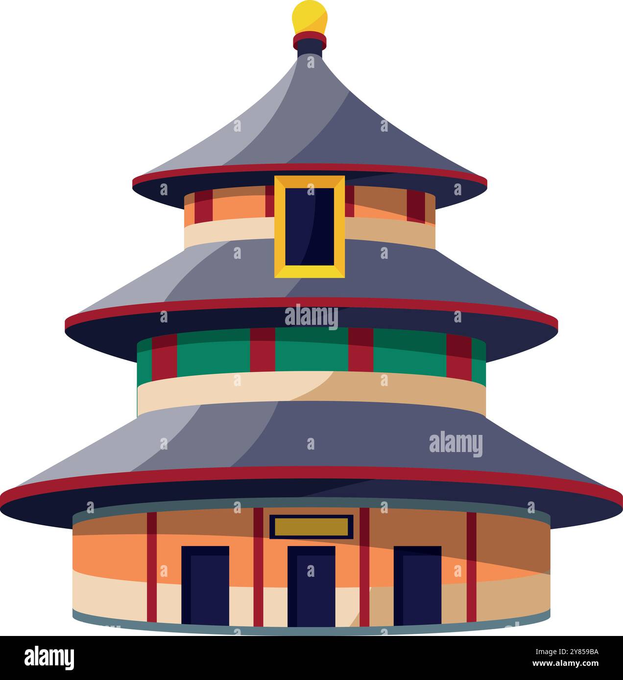 Qin dynasty building the great wall Stock Vector Images - Alamy