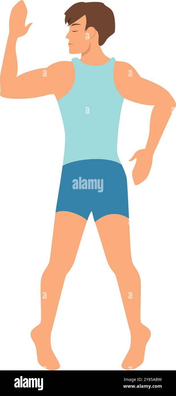 Guy lazy Stock Vector Images - Alamy