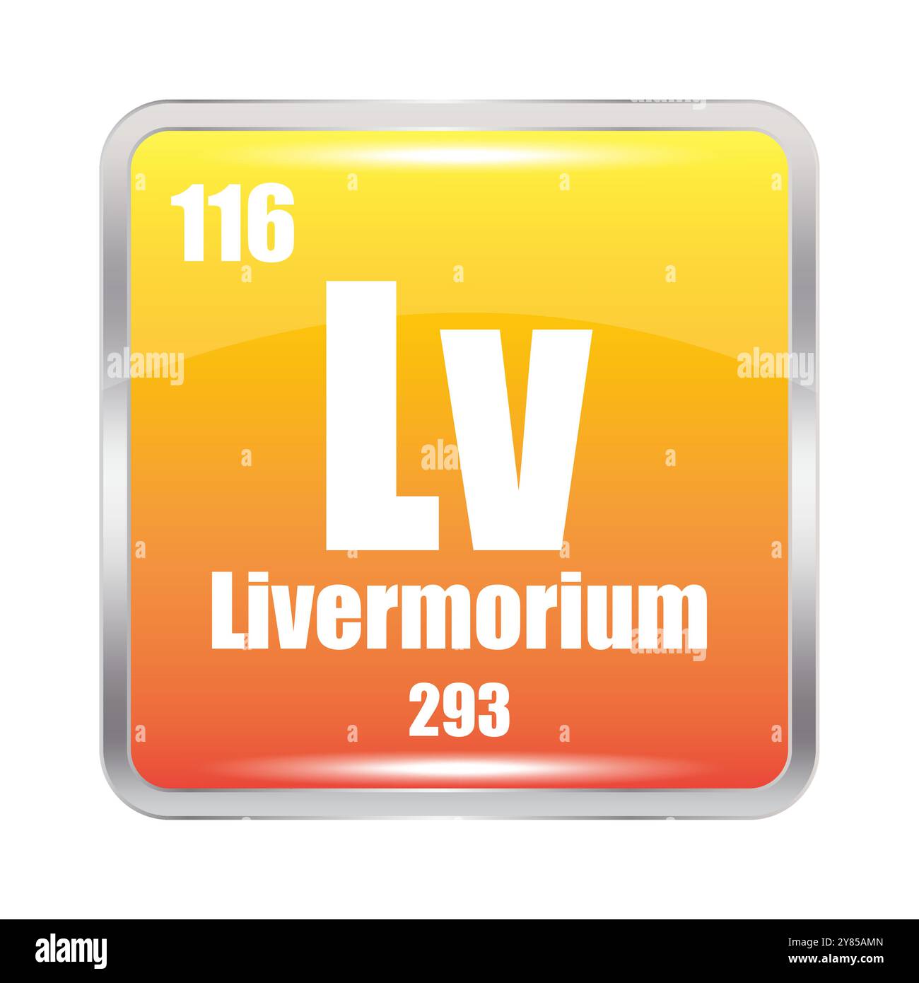Atomic number 116 Stock Vector Images - Alamy