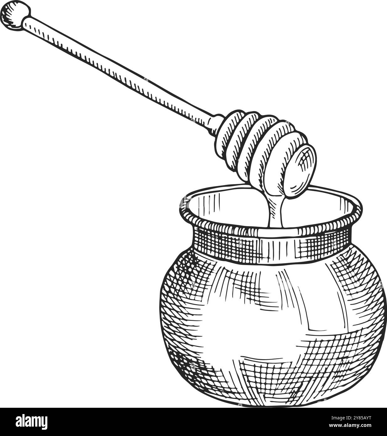 Illustration jar Black and White Stock Photos & Images - Alamy