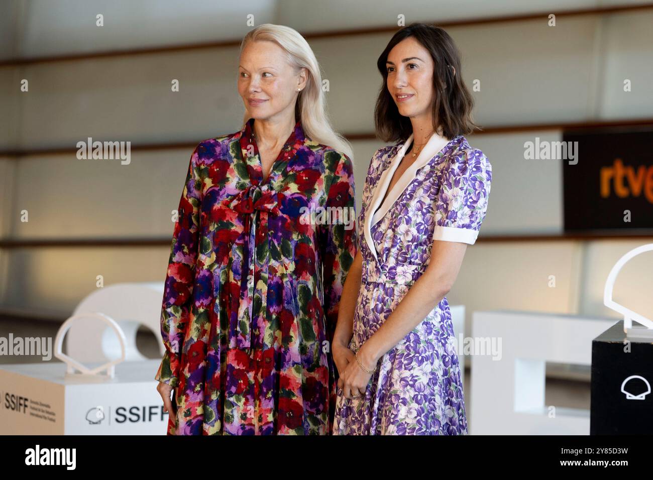 Gia Coppola and Pamela Anderson attend the 'The Last Showgirl ...