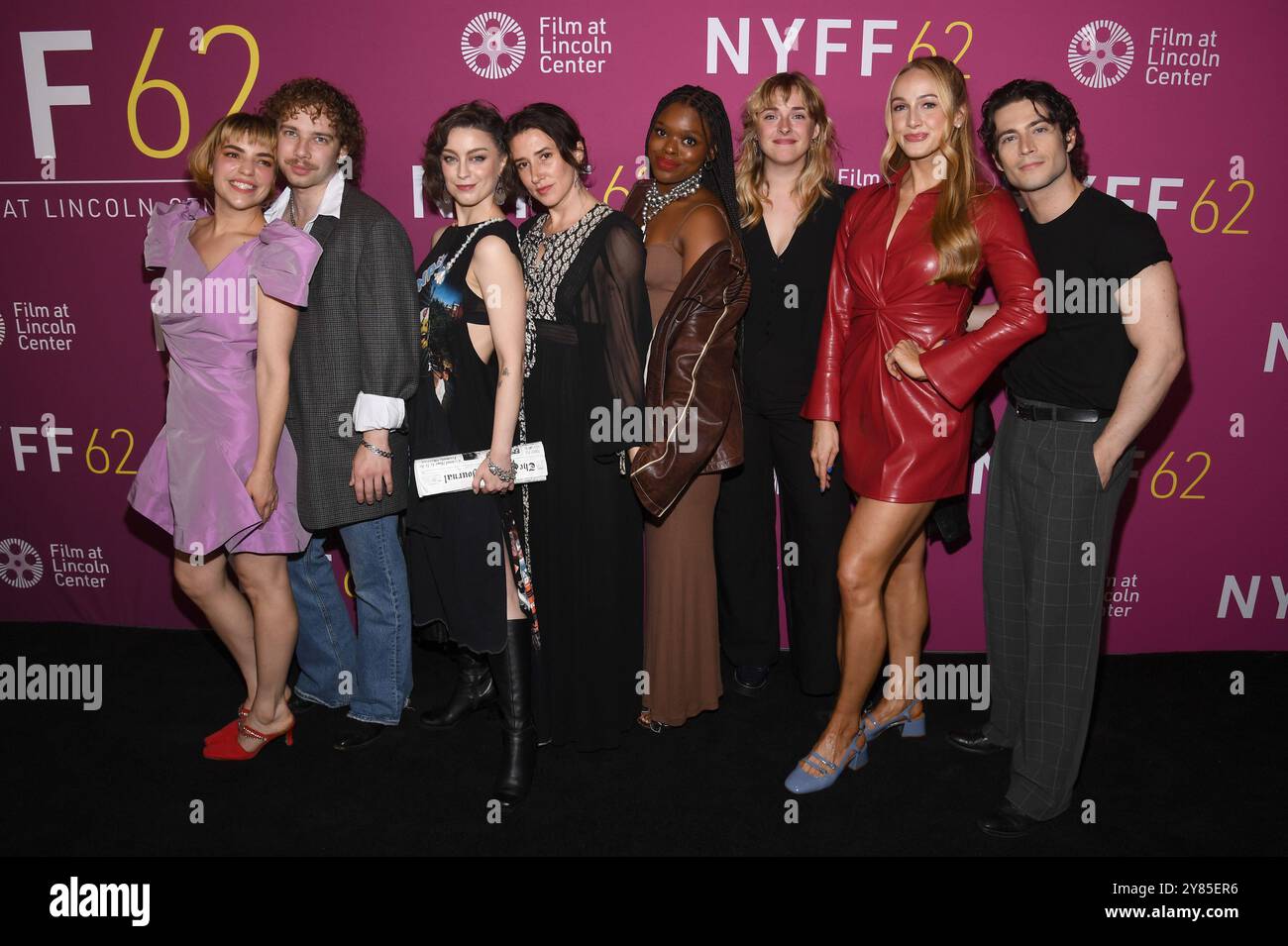 New York, USA. 02nd Oct, 2024. (L-R) Angela Trimbur, Joey LaPlant ...