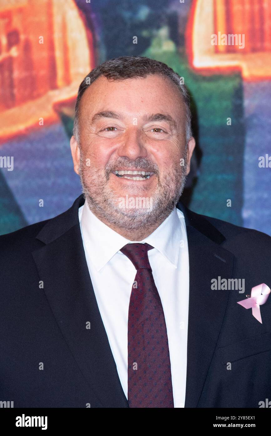 Paris, France. 02nd Oct, 2024. Gerald-Brice Viret attending the Loups ...