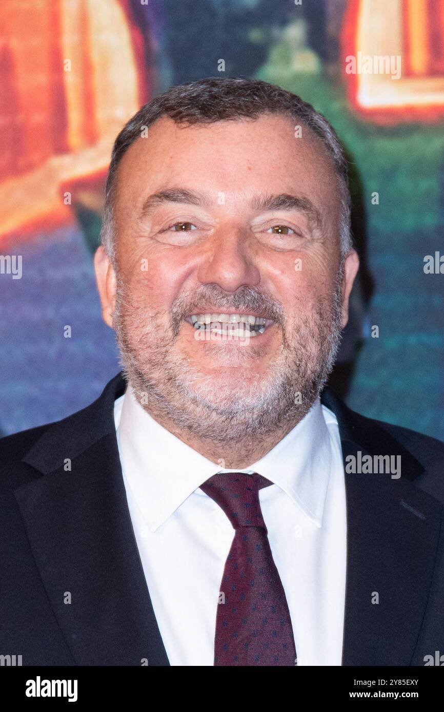 Gerald-Brice Viret attending the Loups Garous Premiere at the Grand Rex ...