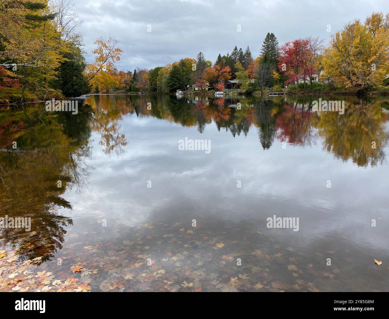 Colors of Autumn, Rawdon,Quebec,Canada Stock Photo - Alamy
