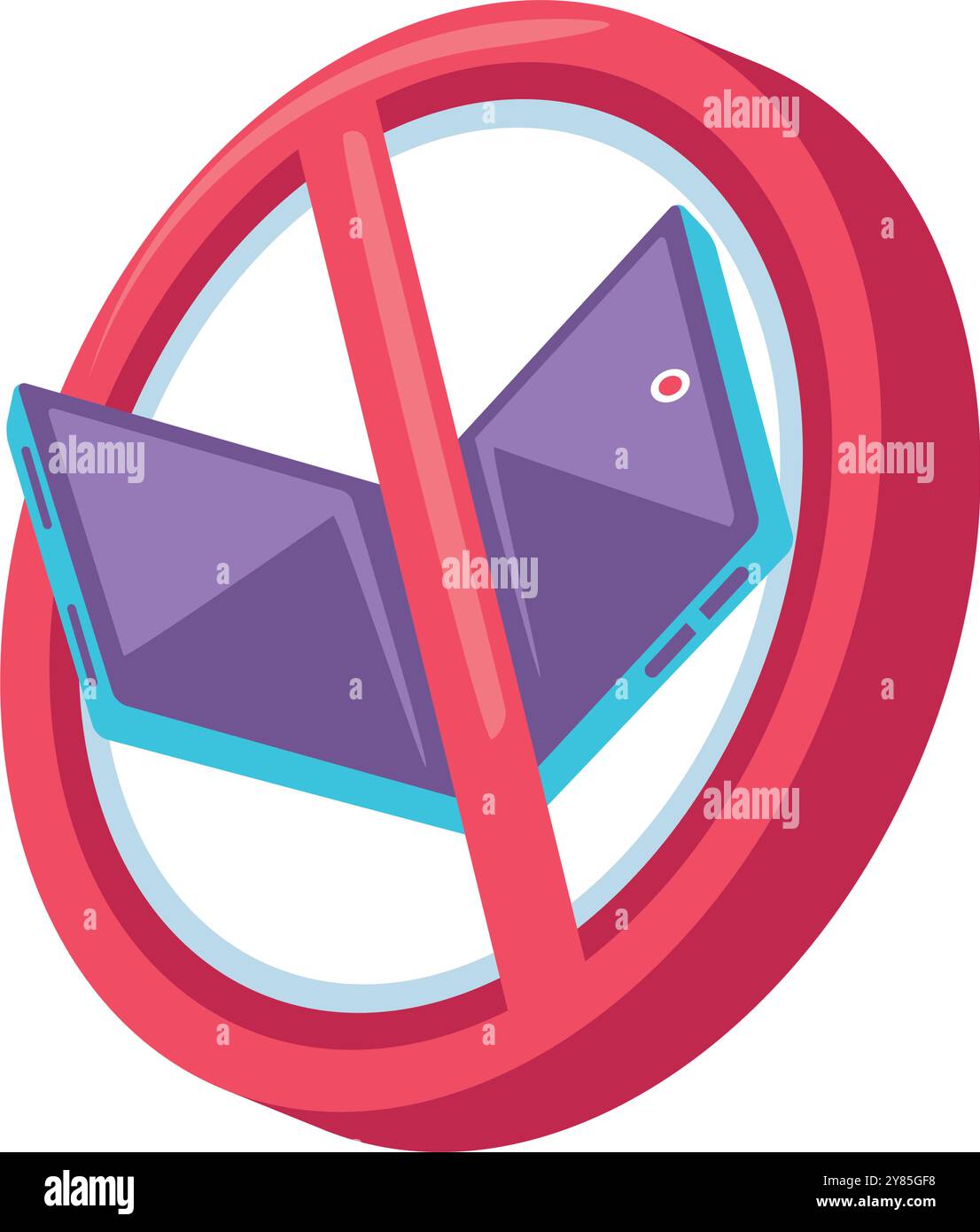 dont use smartphone warning sign Stock Vector Image & Art - Alamy