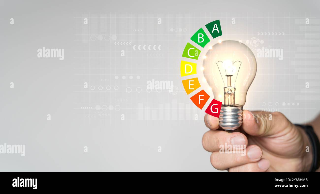 Energy efficiency concept, House energy efficiency or energy saving ...