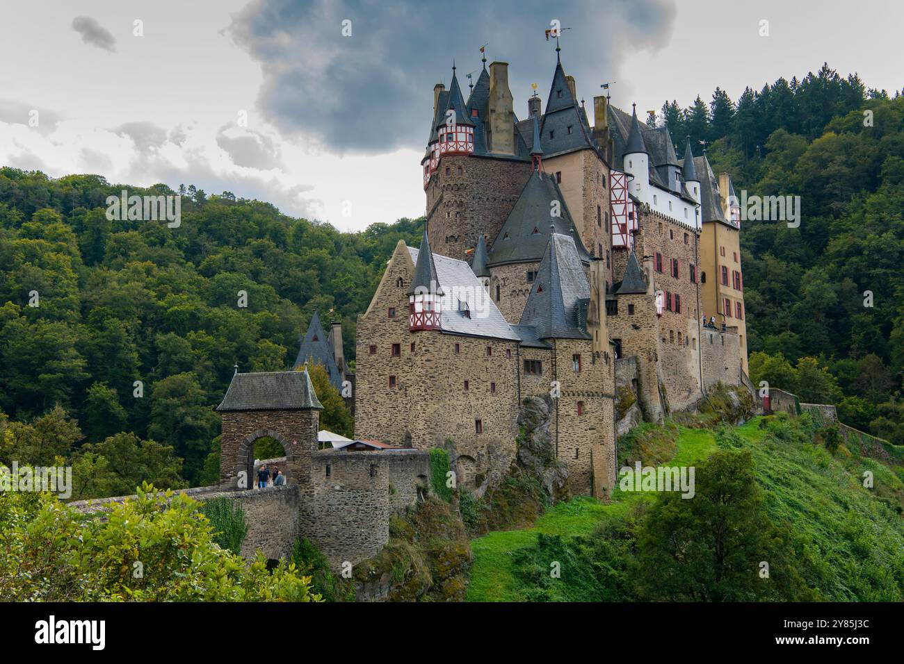 Eltz Castle in Wierschem, Germany Stock Photo - Alamy