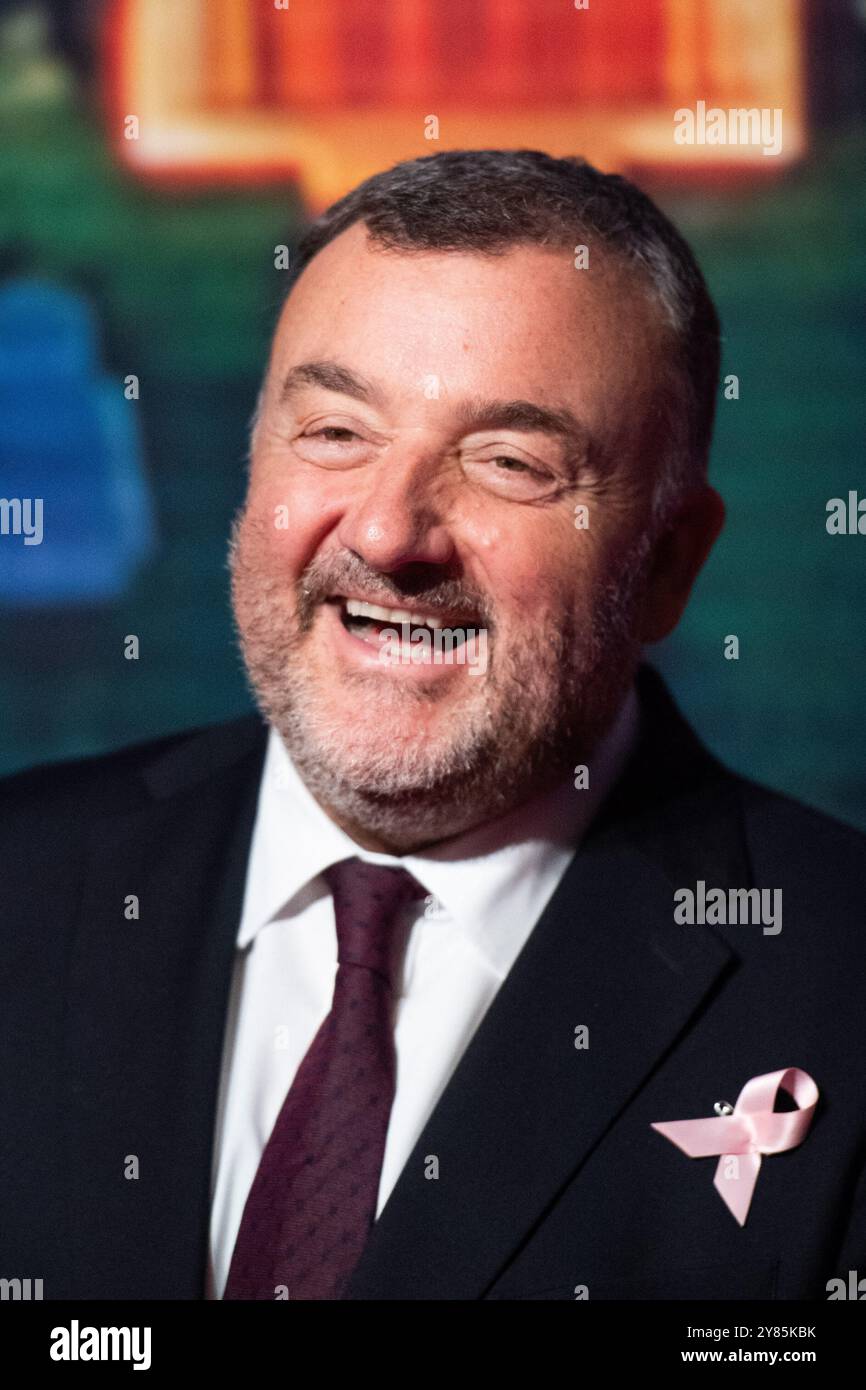 Paris, France. 02nd Oct, 2024. Gerald-Brice Viret attending the Loups ...
