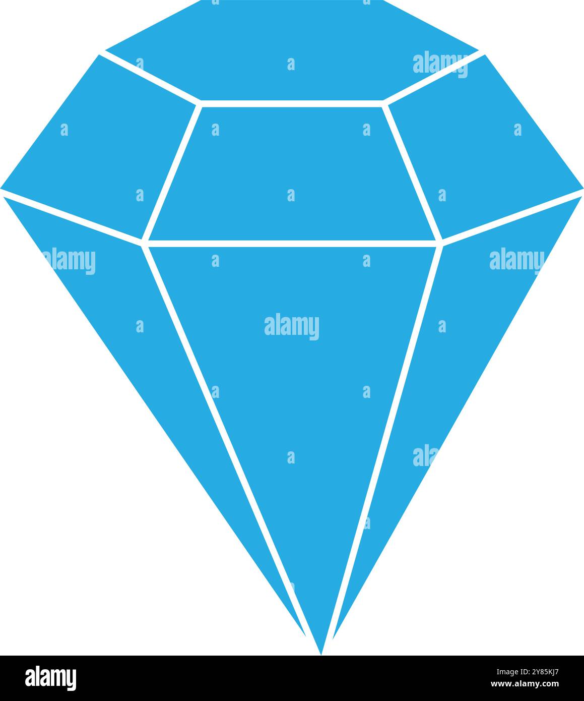 Diamond outline hi-res stock photography and images - Alamy