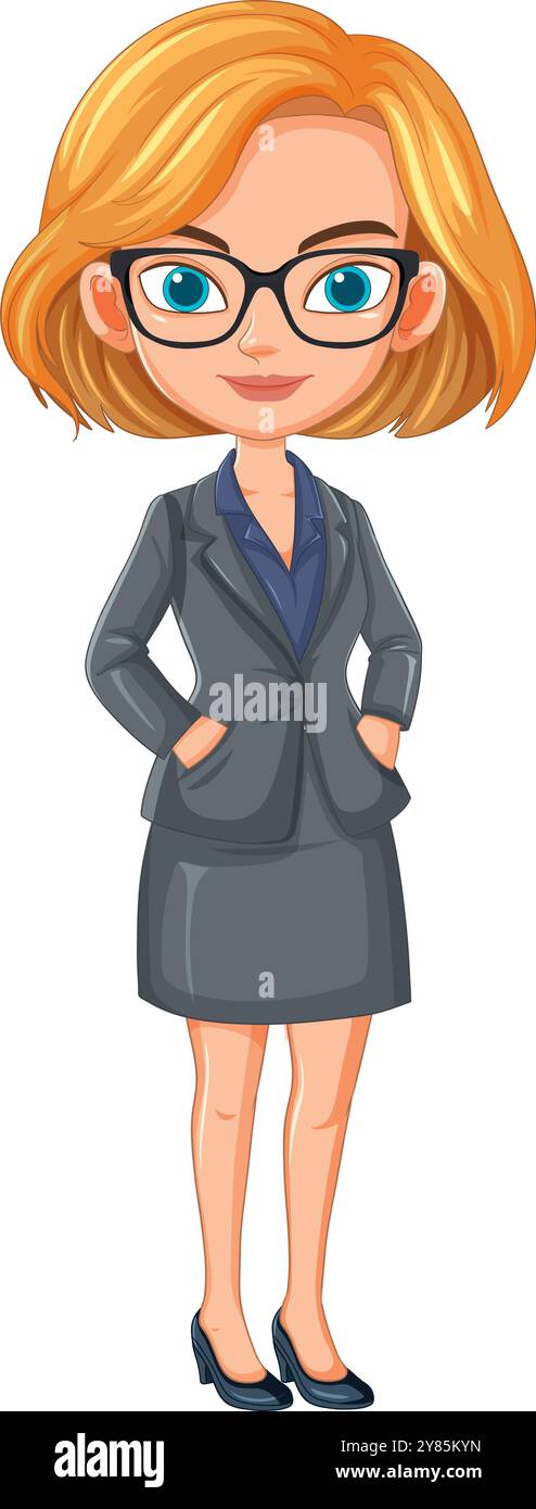 Confident business culture Stock Vector Images - Alamy