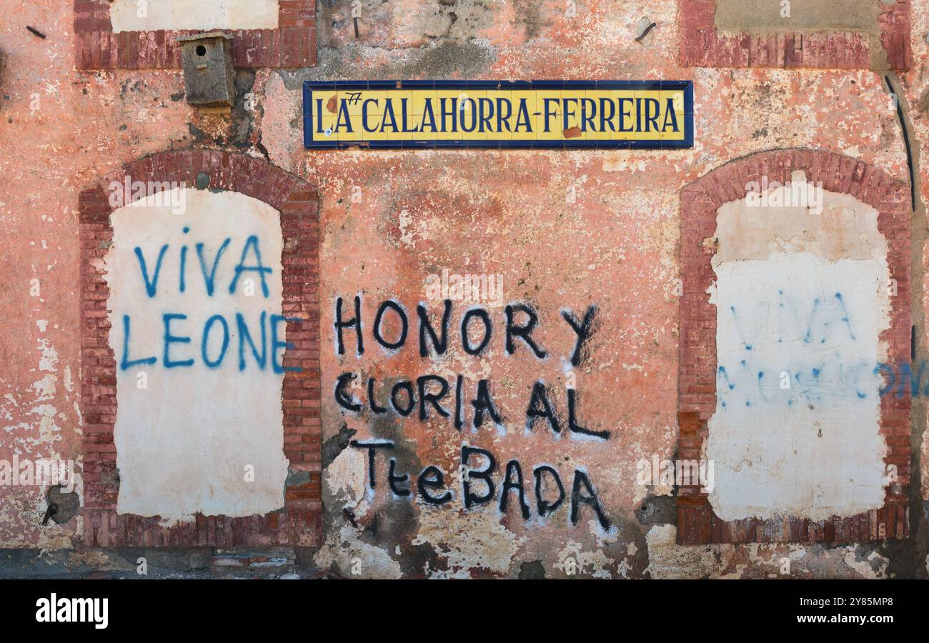 La Calahorra-Ferreira, an abandoned railway used in Once Upon a Time in ...