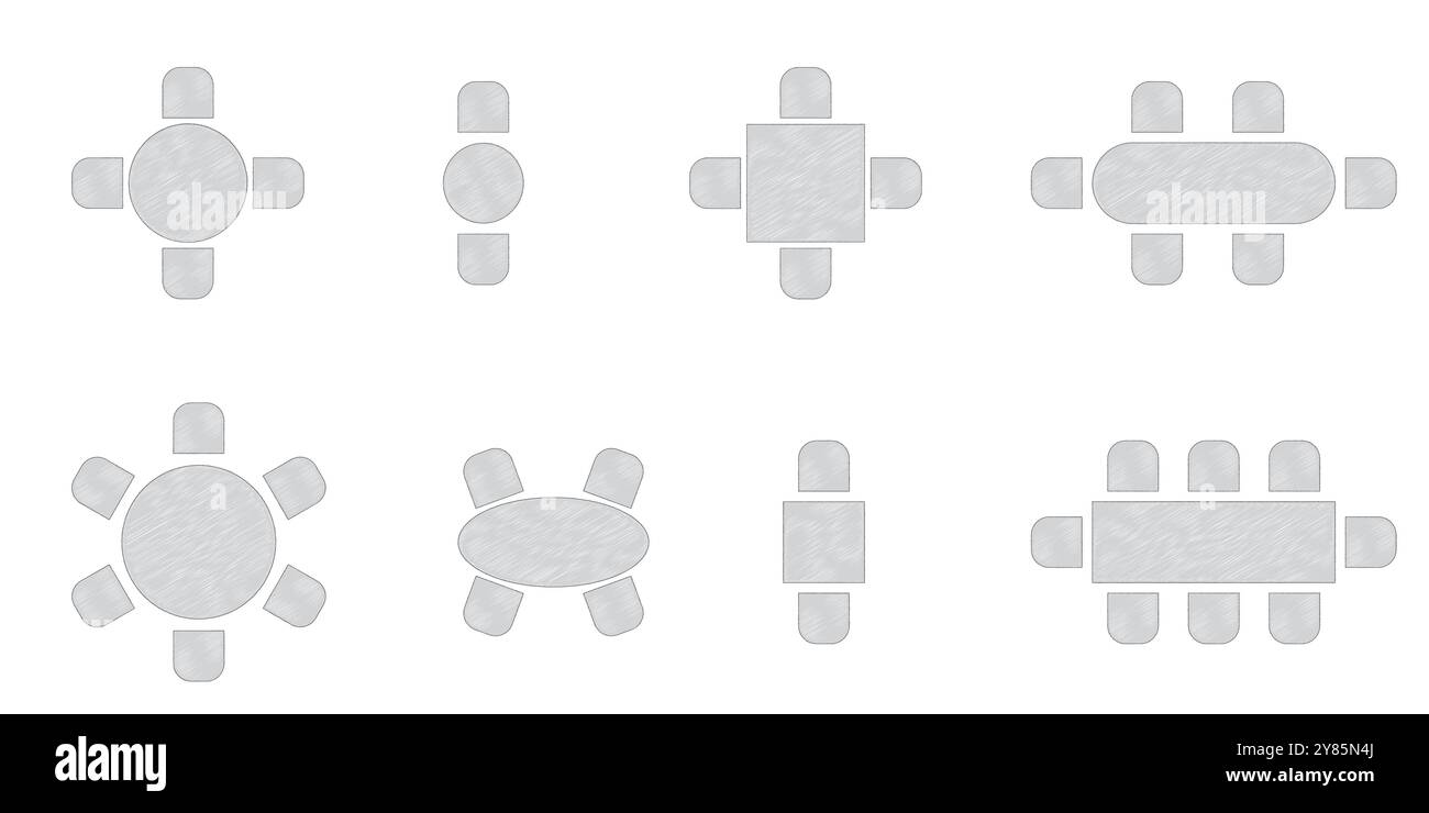 Wedding seating plan element. Conference banquet seminar classroom ...