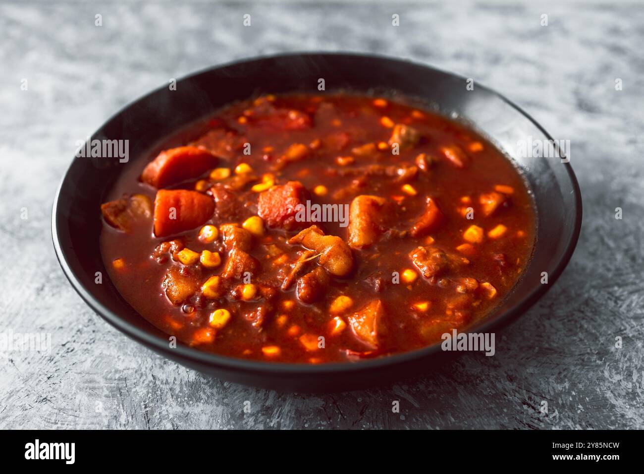 Hungarian goulash-inspired vegetable stew, healthy vegetarian food ...