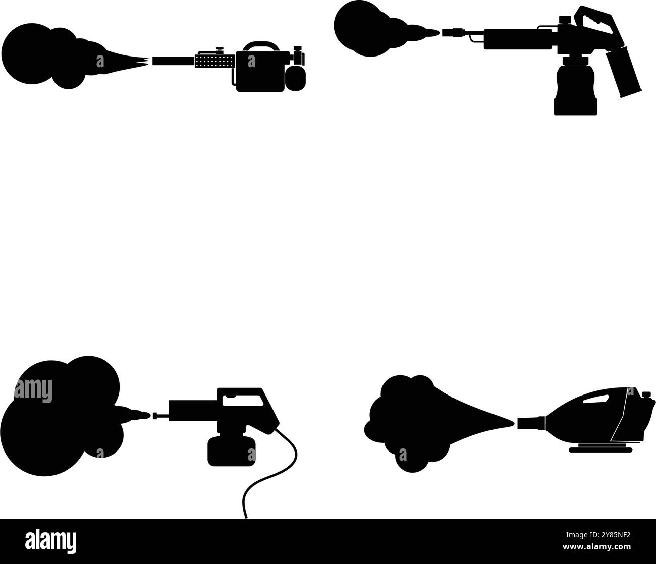 mosquito fogging machine icon illustration design Stock Vector Image ...
