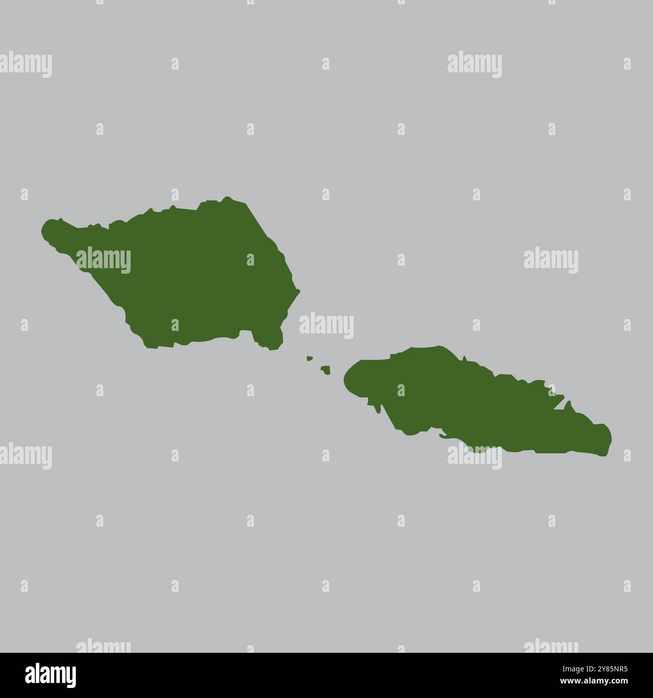 map of samoa region vector illustration symbol design Stock Vector ...