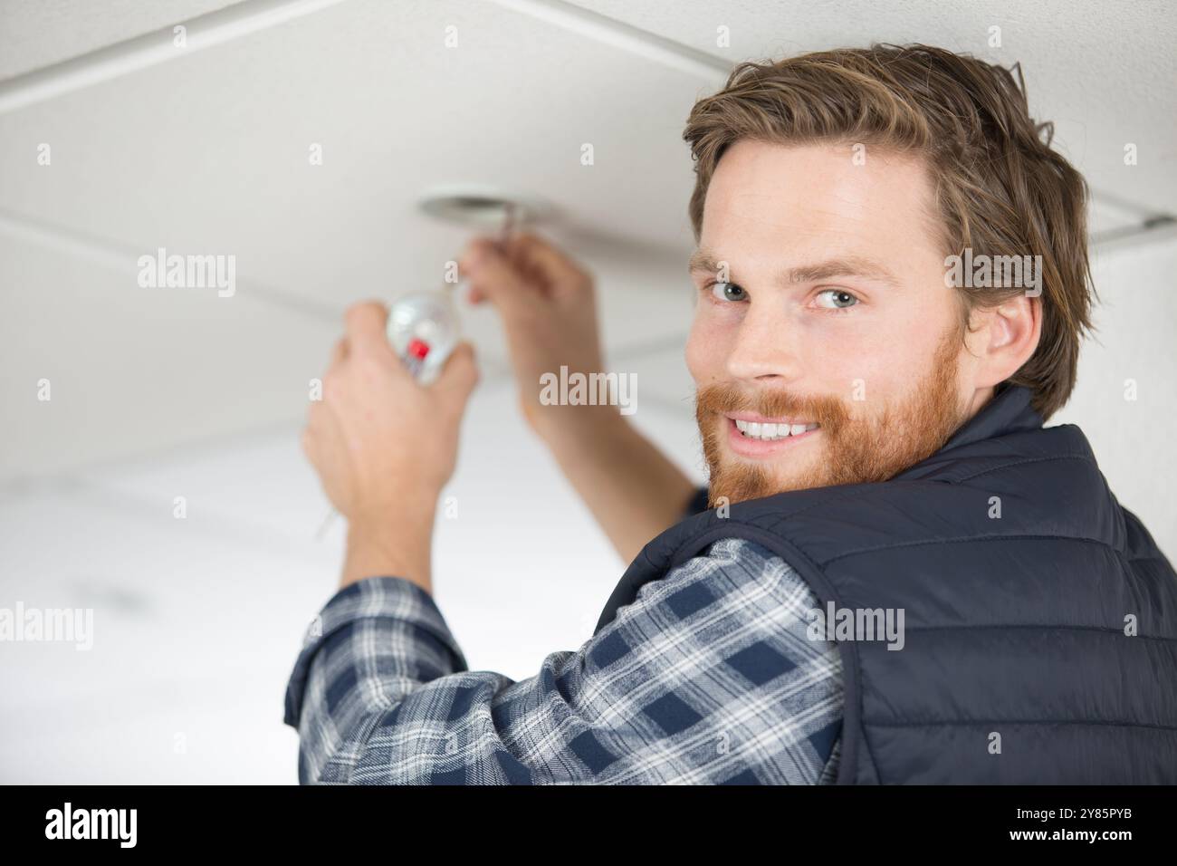 Fitting energy efficient led hi-res stock photography and images - Alamy