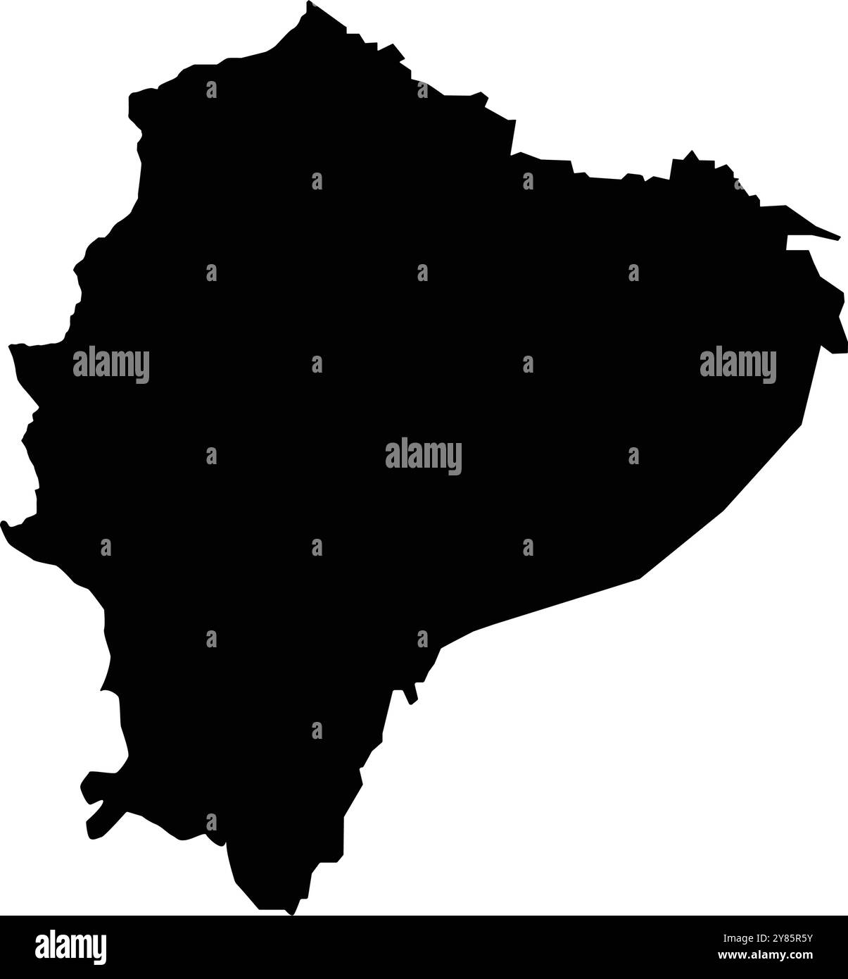 Ecuador country map icon illustration design Stock Vector Image & Art ...