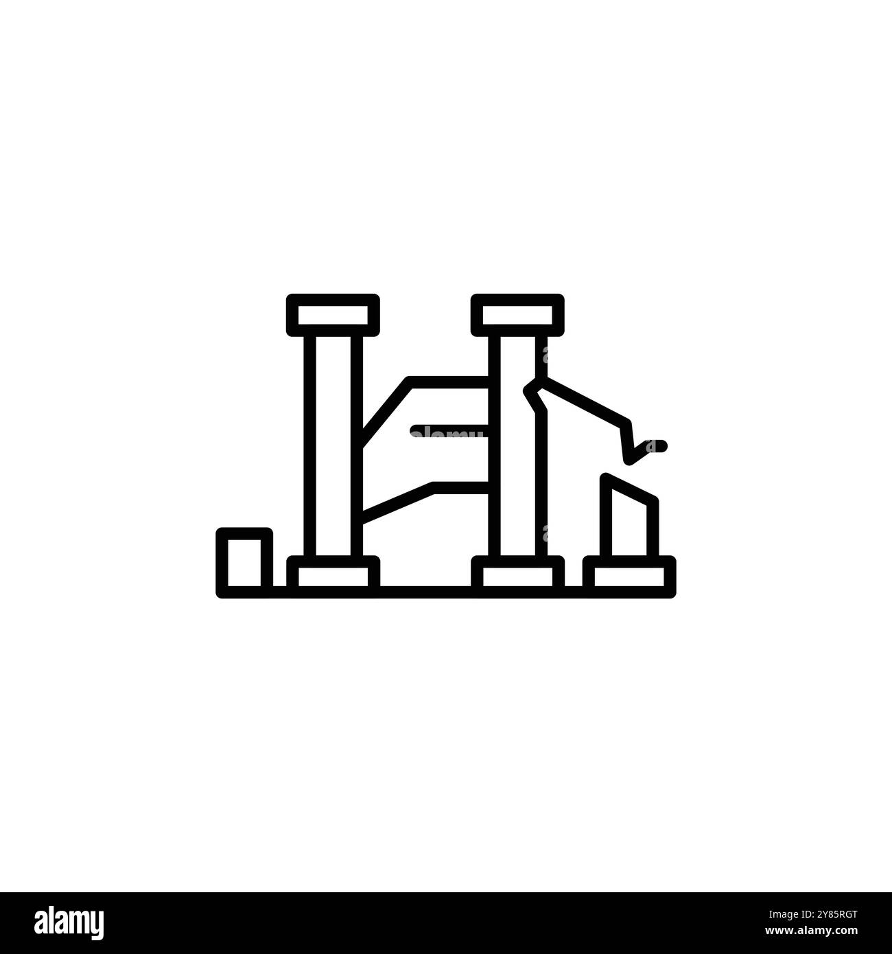 Ancient ruins icon Stock Vector Image & Art - Alamy