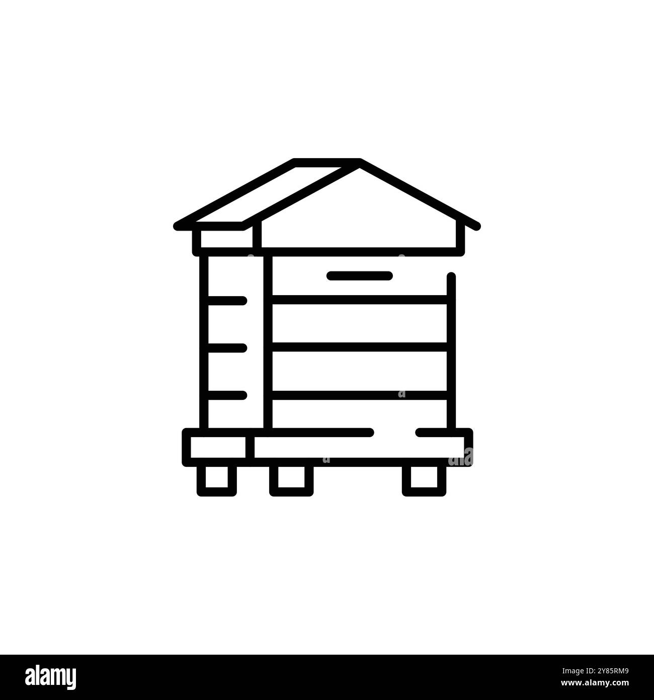 Bee nectar hive Black and White Stock Photos & Images - Alamy
