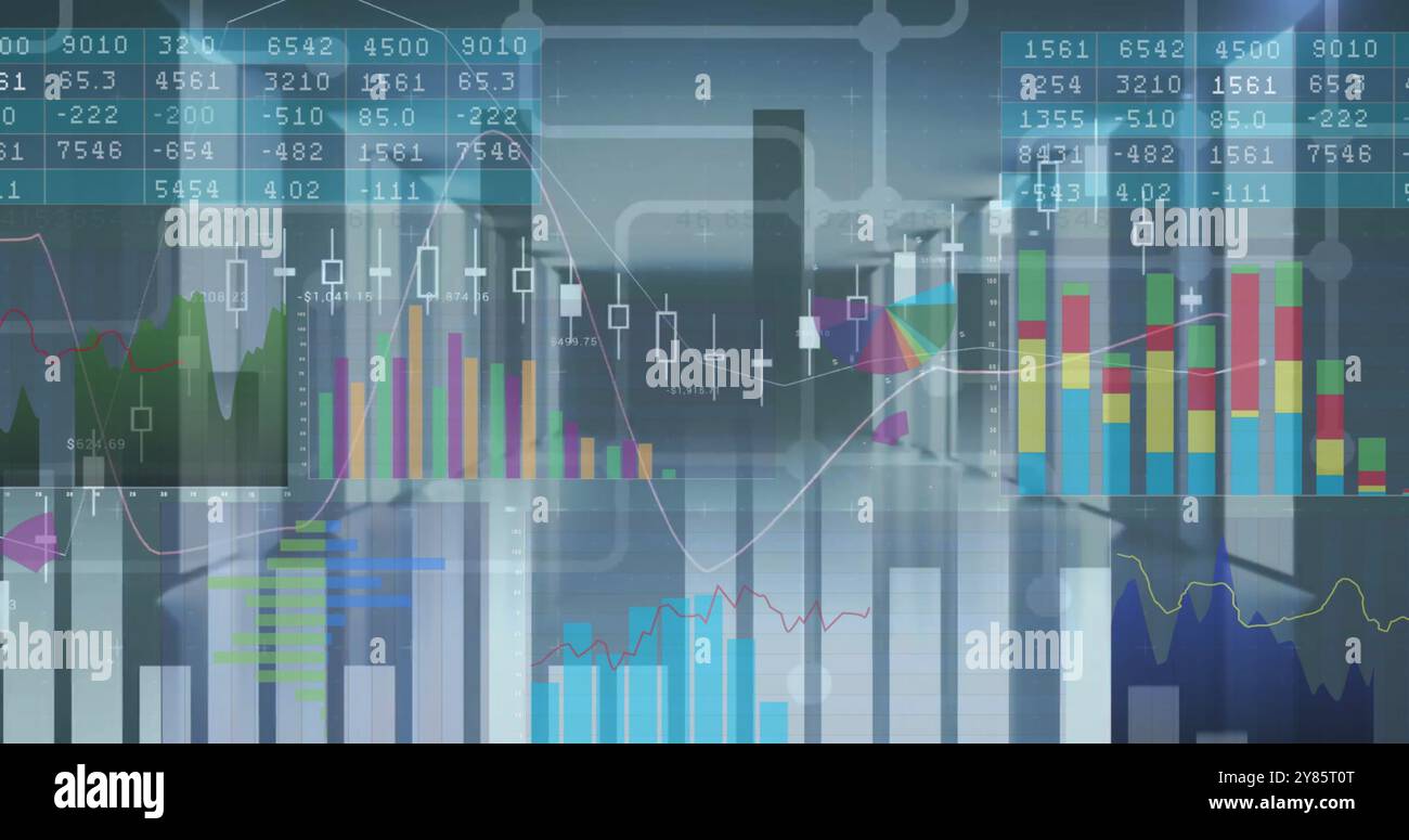 Image charts graphs processing hi-res stock photography and images - Alamy