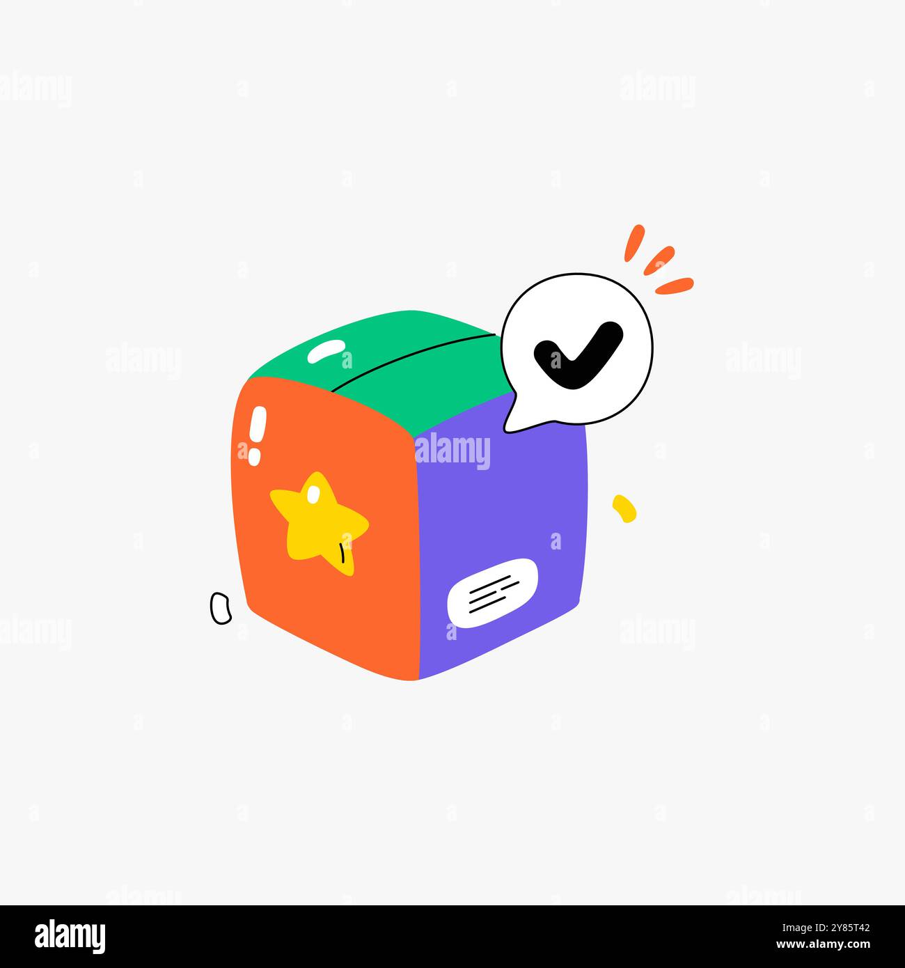 Shipment approval Stock Vector Images - Alamy