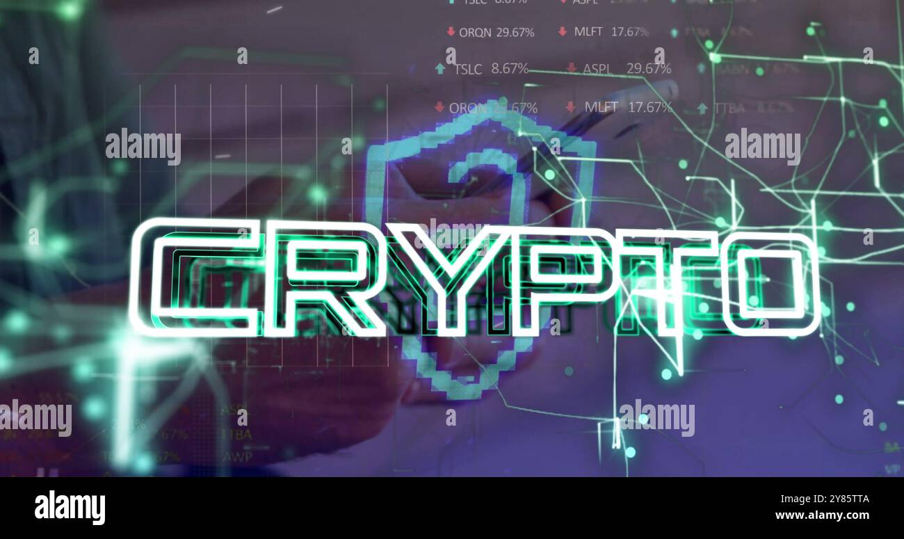 Crypto visualization hi-res stock photography and images - Alamy