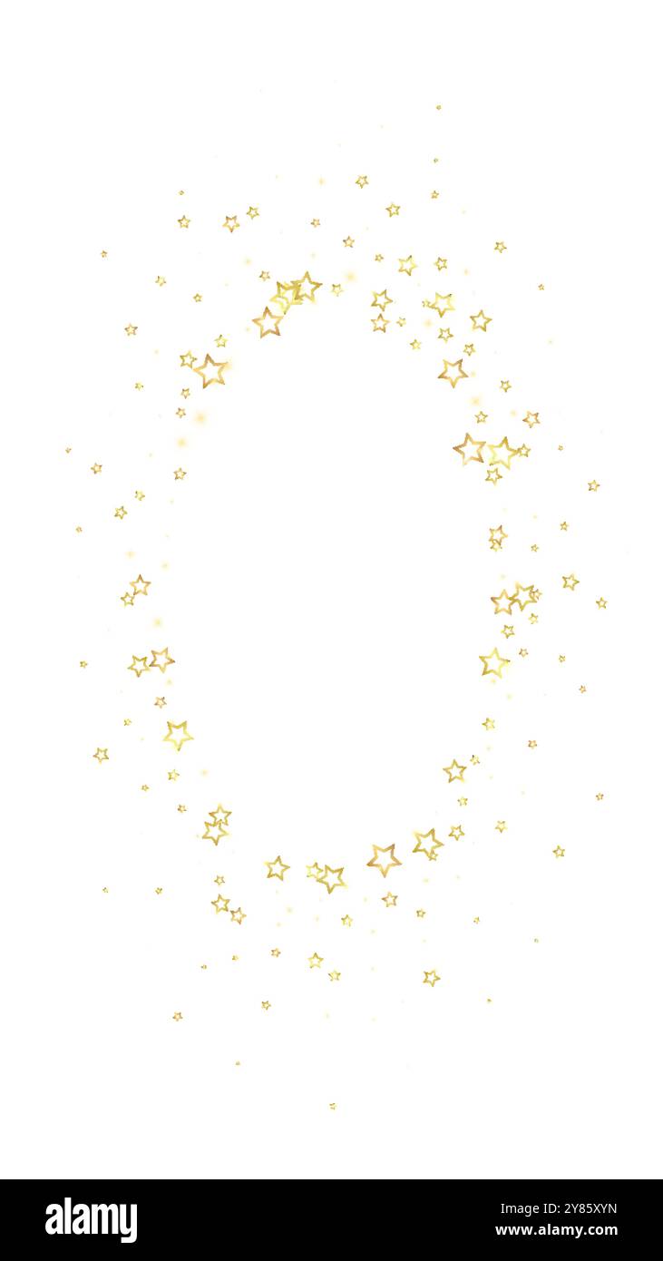 Sparkling gold stars glitter confetti Cut Out Stock Images & Pictures ...