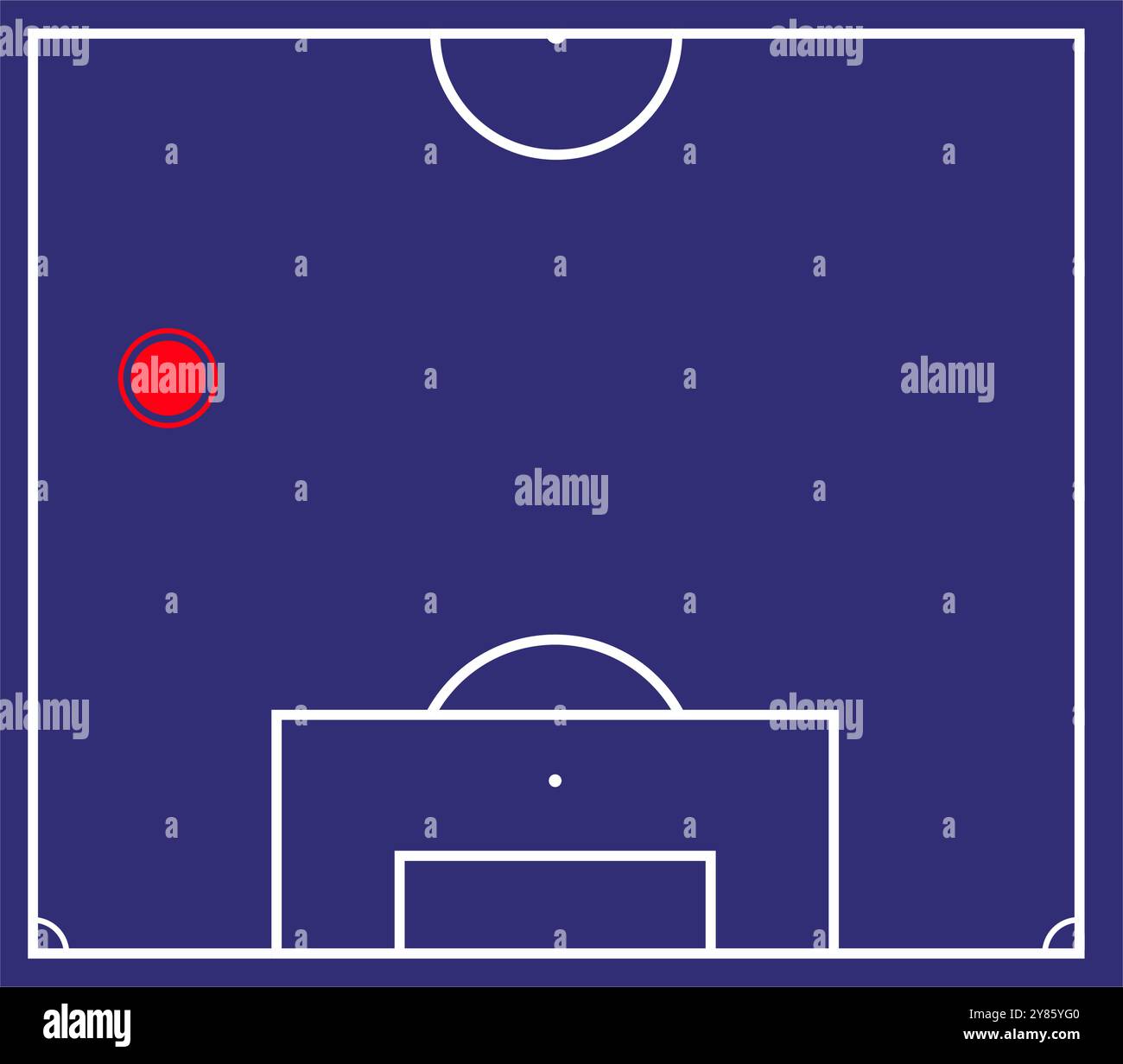 Offensive midfielder Cut Out Stock Images & Pictures - Alamy